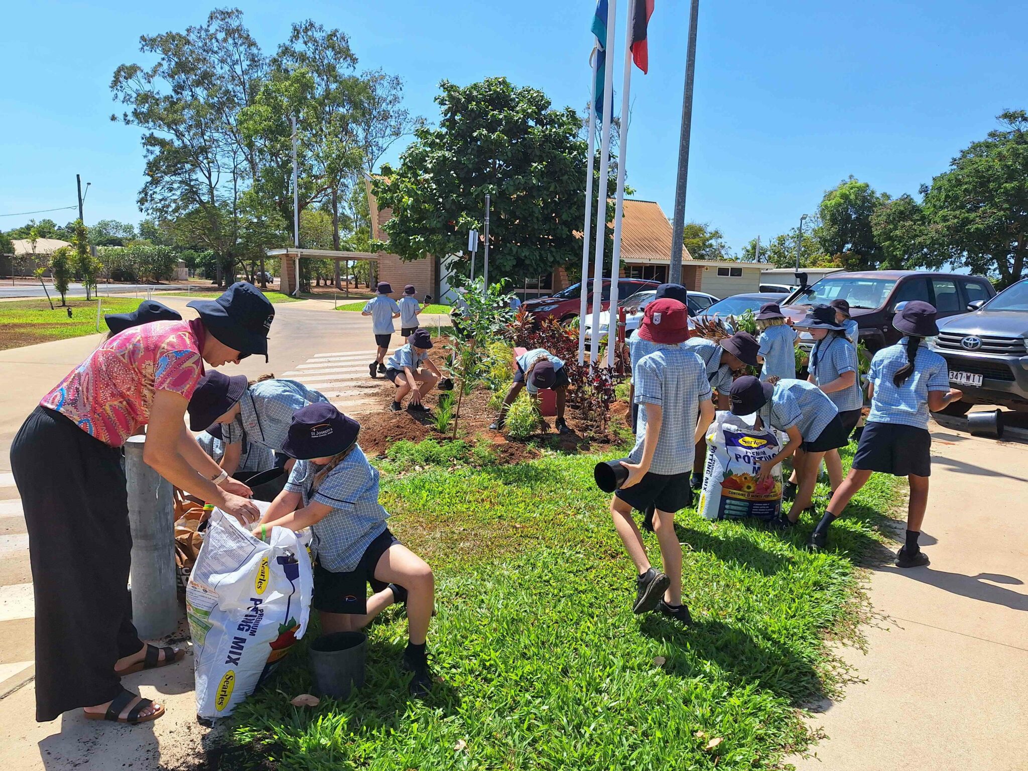 New Gardens | St Joseph's Parish School, Weipa